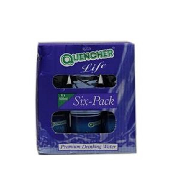 Quencher Drinking Water 500ml Pack Of 6